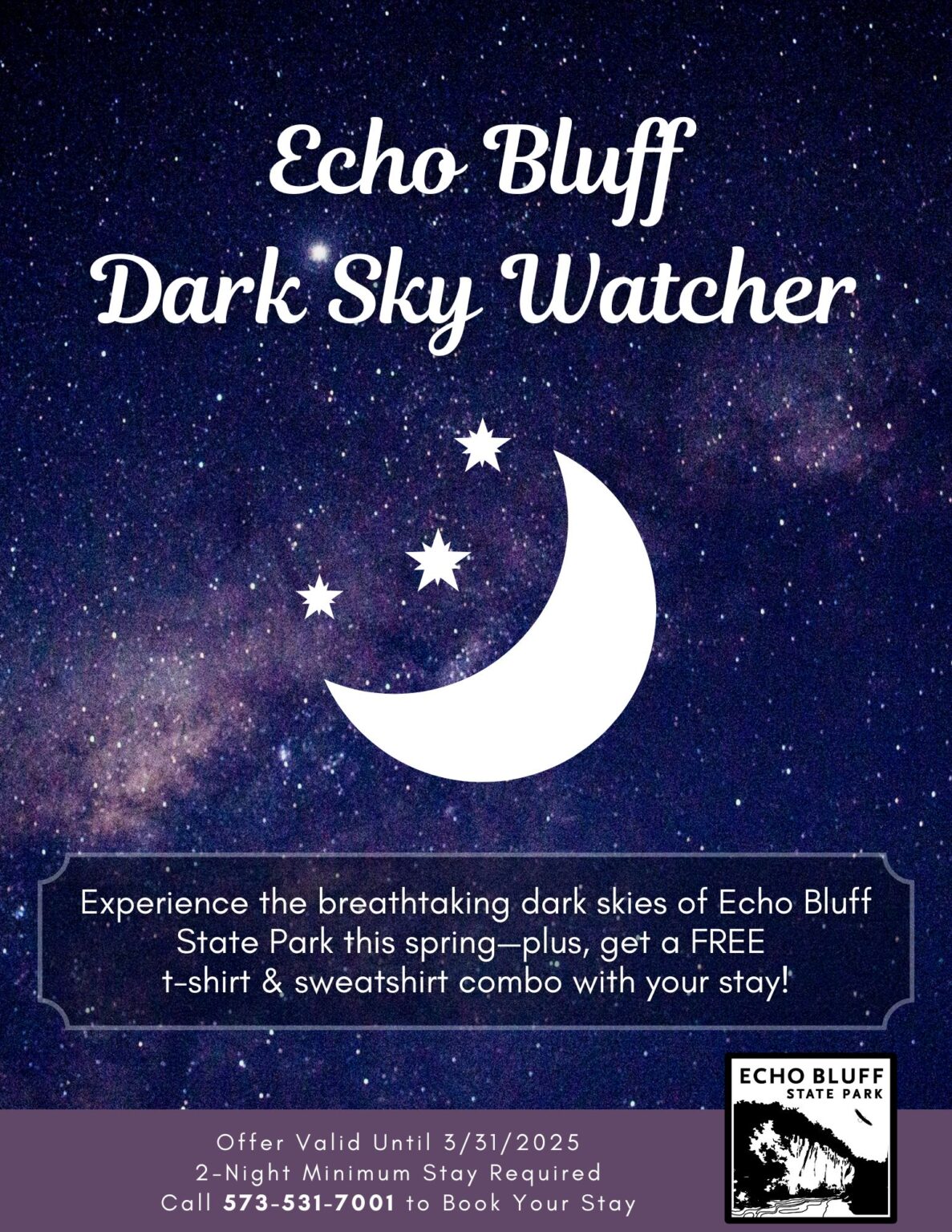 Special Offers & Packages - Echo Bluff State Park